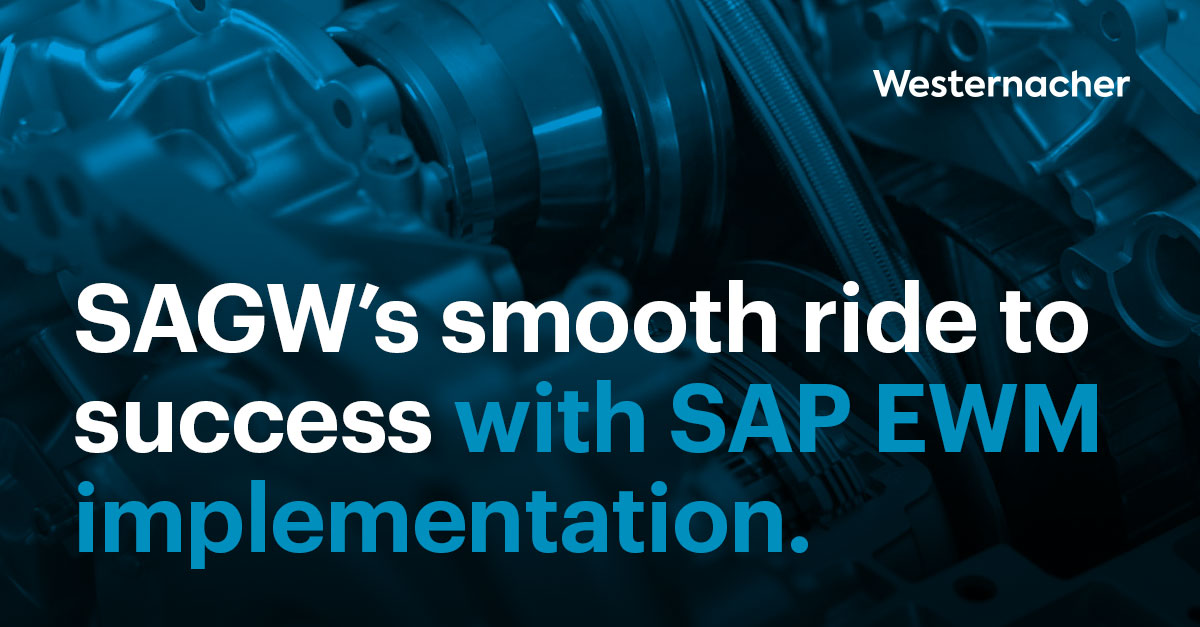 Accelerating path to innovation with SAP EWM. | Westernacher Consulting